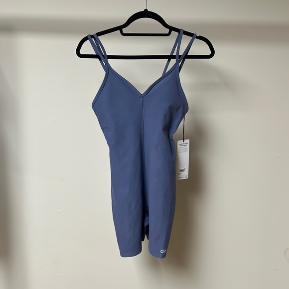 ALO Yoga | Pants & Jumpsuits | Alosoft Suns Out Onesie Infinity Blue ...
